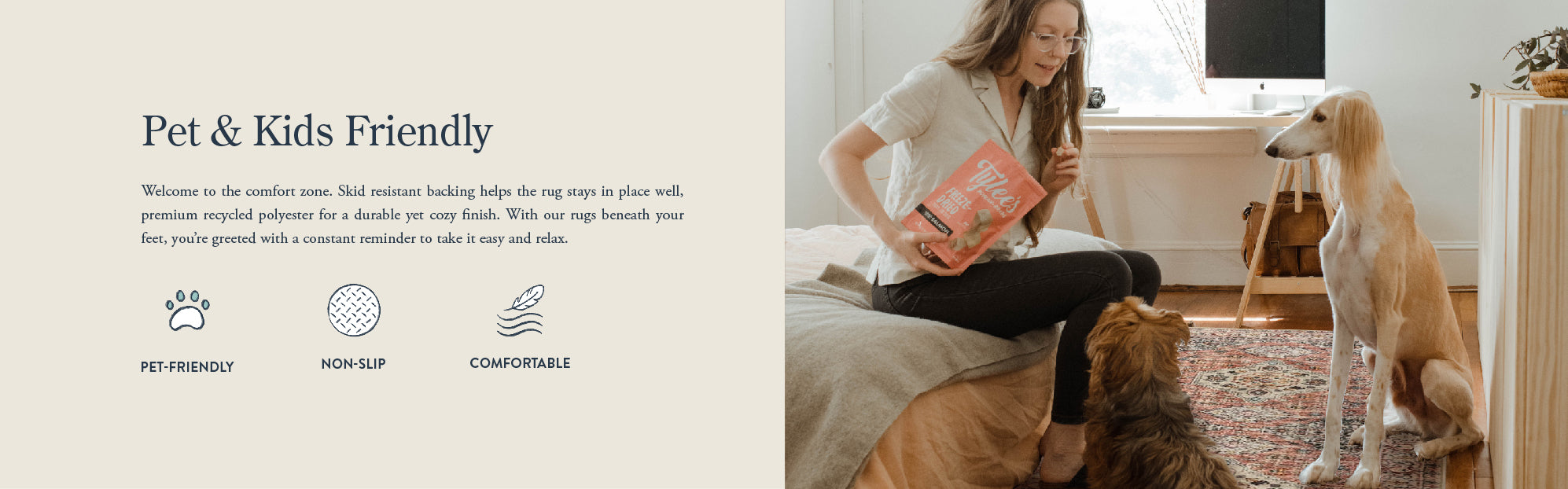 Sylvie Boho Modern Parisian Garden Beige Floral Area Rug - Lahome